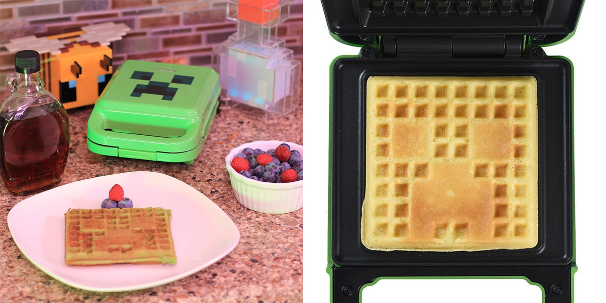 Vaflovač Creeper (Minecraft), Waffle Maker Creeper (Minecraft ...