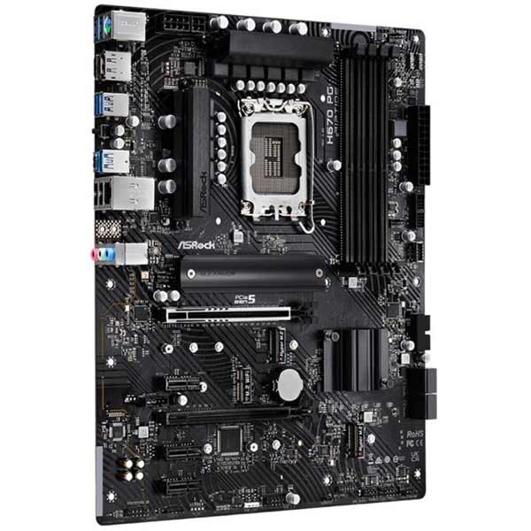 Asrock H670 PG RIPTIDE, LGA1700, Z690, 4xDDR4, HDMI, M.2, ATX - PlayGoSmart