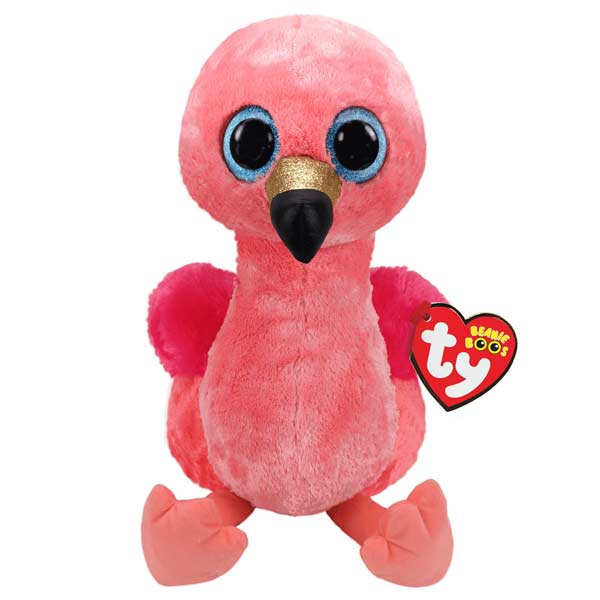 TY - GILDA ružový plameniak, 24 cm - PlayGoSmart