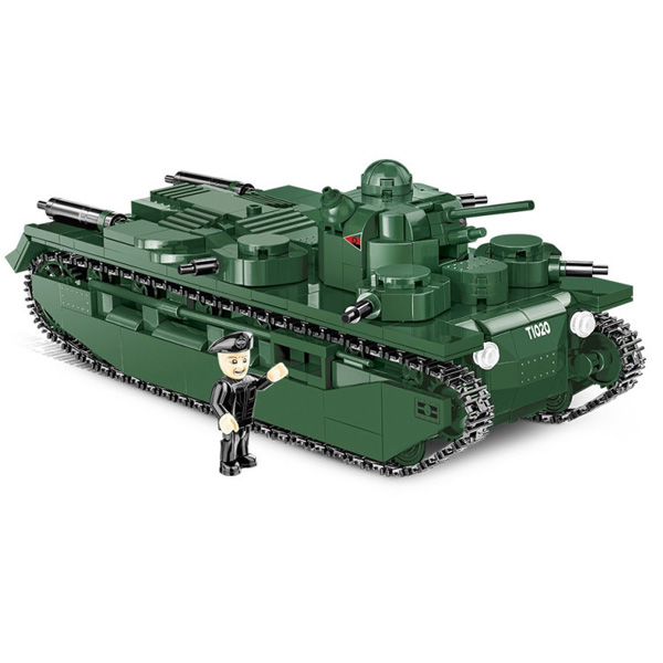 Cobi World War I tank Vickers A1E1 Independent - PlayGoSmart