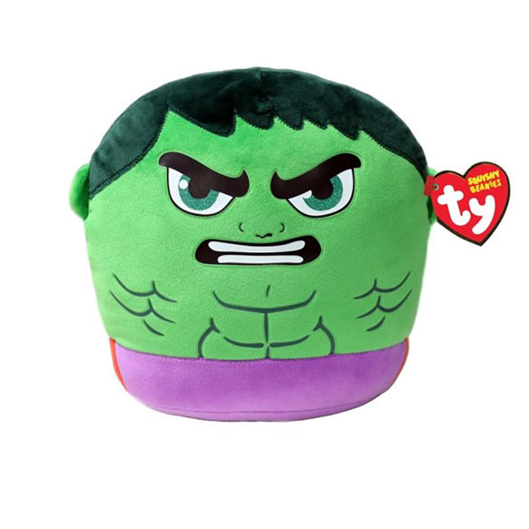 TY - Squishy HULK Marvel, 22 cm - PlayGoSmart