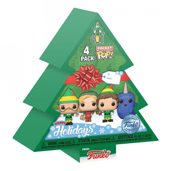 POP! 4-Pack: Tree Holiday Box (Vianočný škriatok) Špeciálna Edícia ...