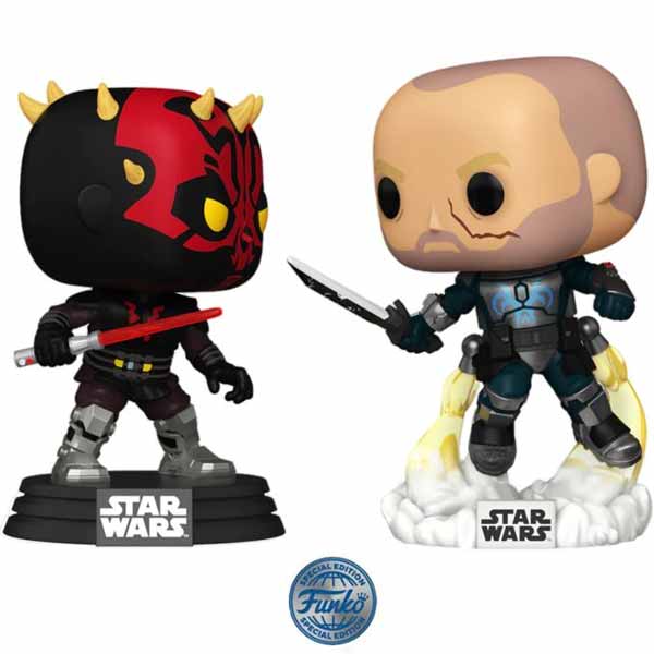 POP! Clone Wars Duels Darth Maul vs Pre Vizsla (Star Wars) Special ...