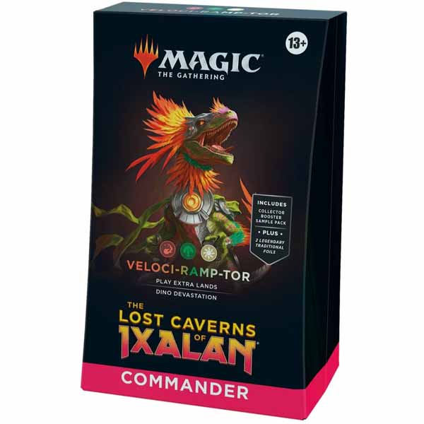 MTG The Lost Caverns of Ixalan: Commander Deck Veloci Ramp Tor ...