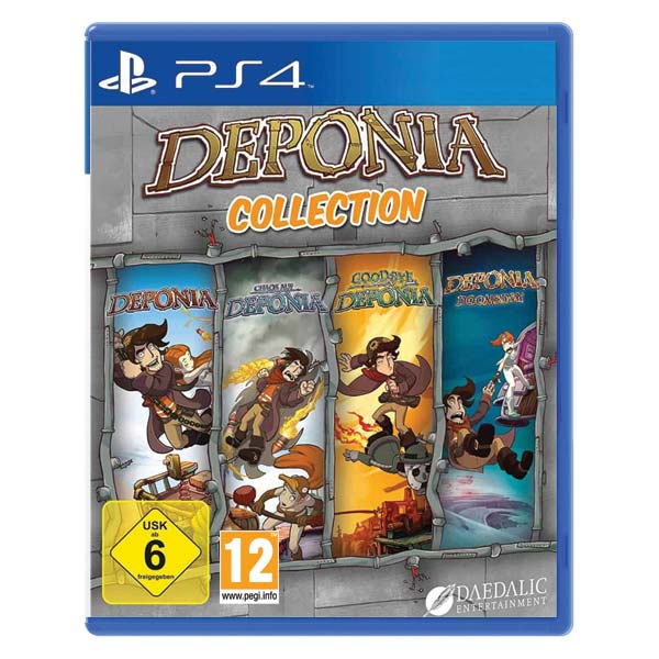 Deponia Collection - PS4 - PlayGoSmart