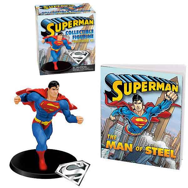 Superman: Collectible Figurine and Pendant Kit (Miniature Editions ...