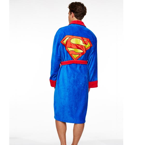 Superman DC Comics Fleece Robe (DC) - PlayGoSmart