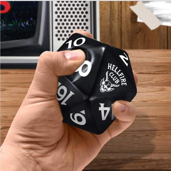Stranger Things Hellfire Club Dice Stress Ball - PlayGoSmart