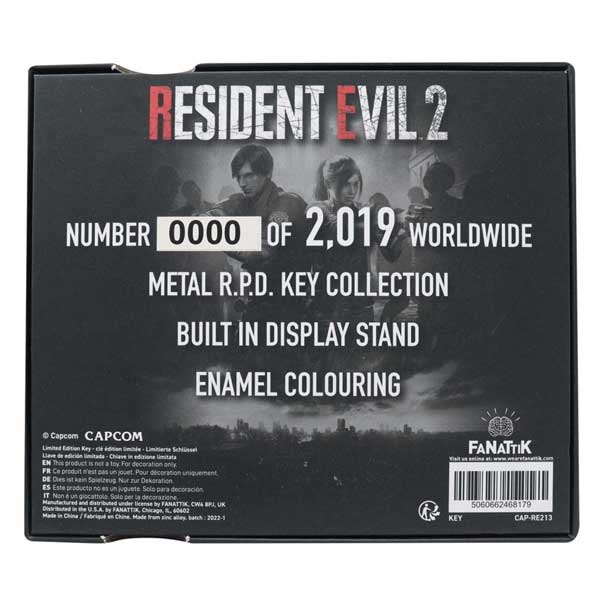 Replika 2 R.P.D Key Collection (Resident Evil), 2 R.P.D Key Collection ...