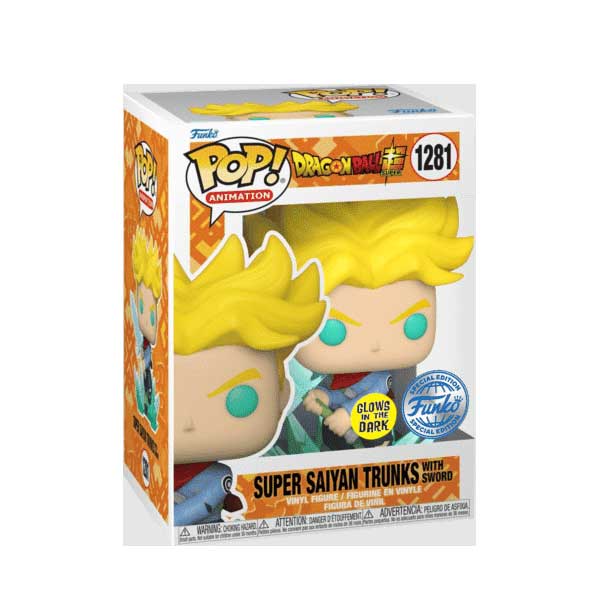 POP! Animation: Super Saiyna Trunsk with Sword (Dragon Ball) Special ...