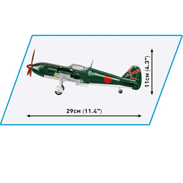 Cobi World War II Kawasaki KI 61 I HIEN - PlayGoSmart