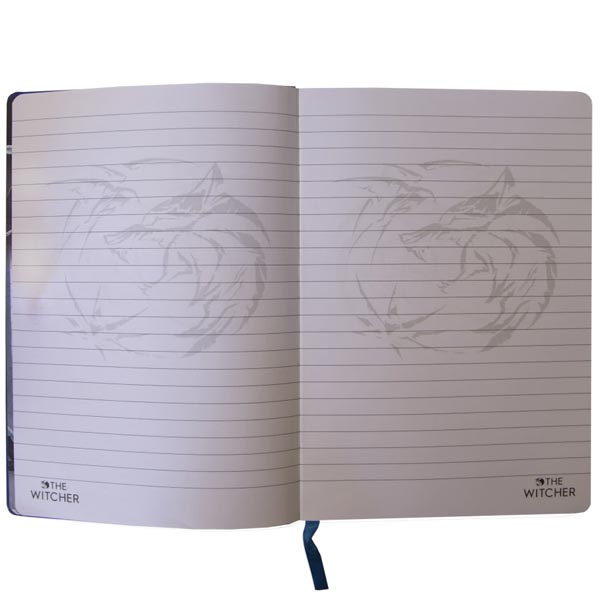 Zápisník The Sigils And The Wolf (The Witcher), Notebook Connected By ...