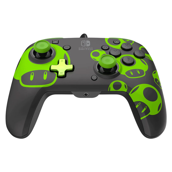 PDP Rematch Káblový ovládač 1Up Glow in The Dark pre Nintendo Switch ...