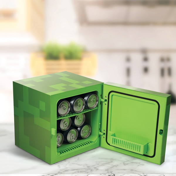 Mini chladnička Creeper Block 6,7 L (Minecraft), Mini Fridge Creeper ...