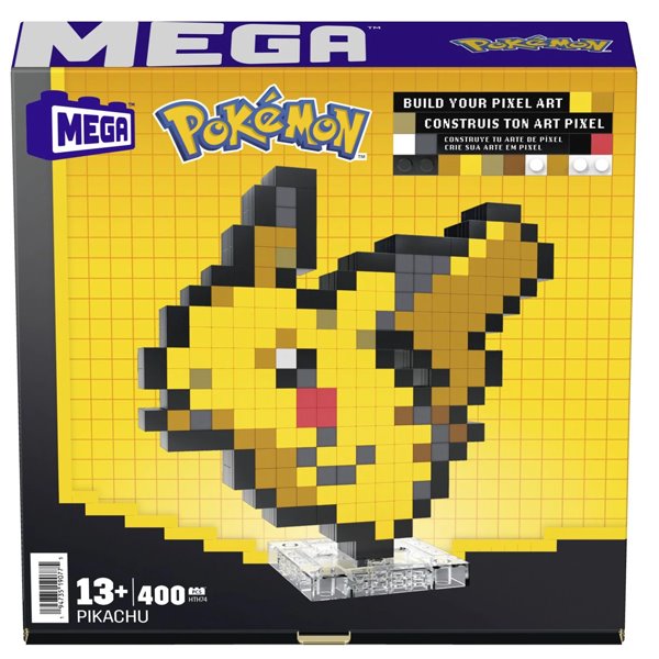 Stavebnica Mega Bloks Art Pikachu (Pokemon), Mega Bloks Art Pikachu ...