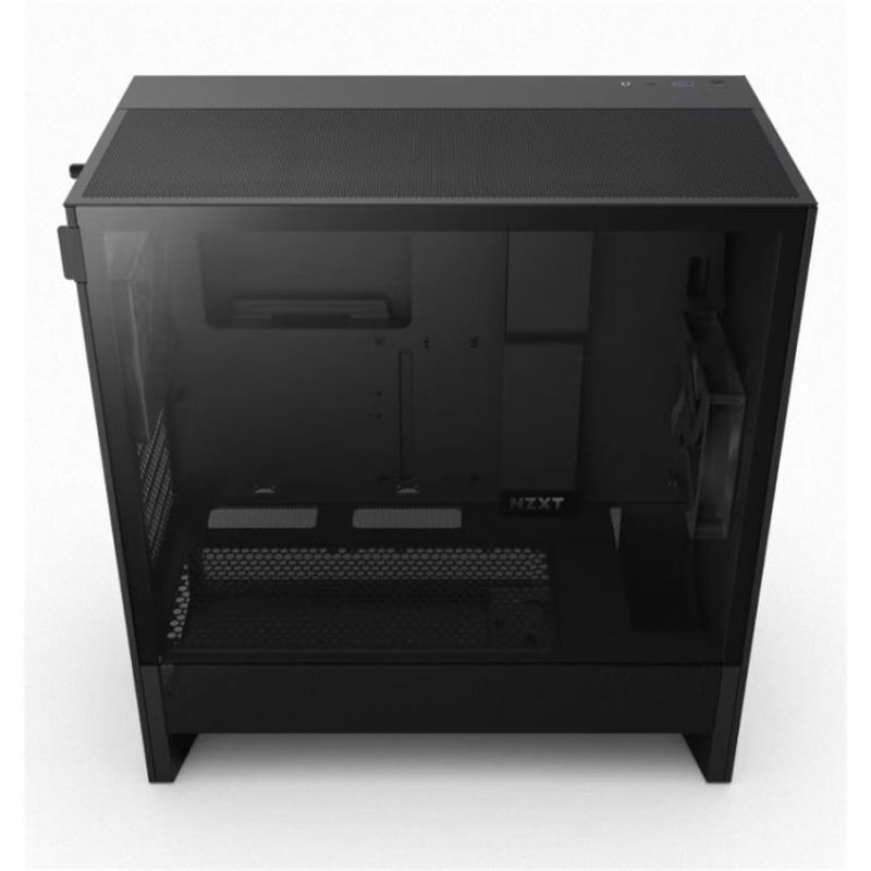 NZXT case H5 Flow, ATX, Compact Mid Tower, black - PlayGoSmart